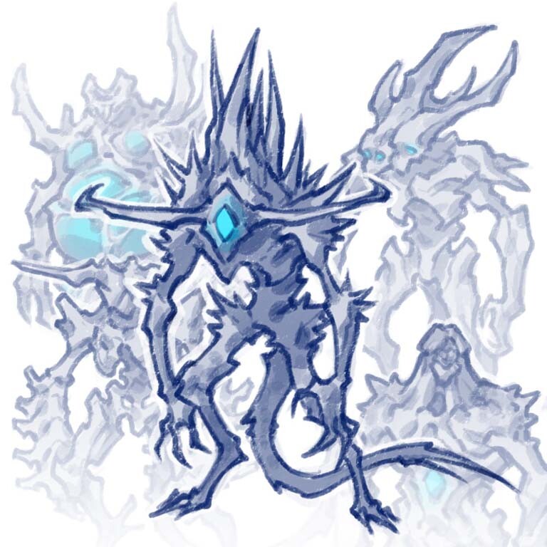 ArtStation - Creature draft (imp)