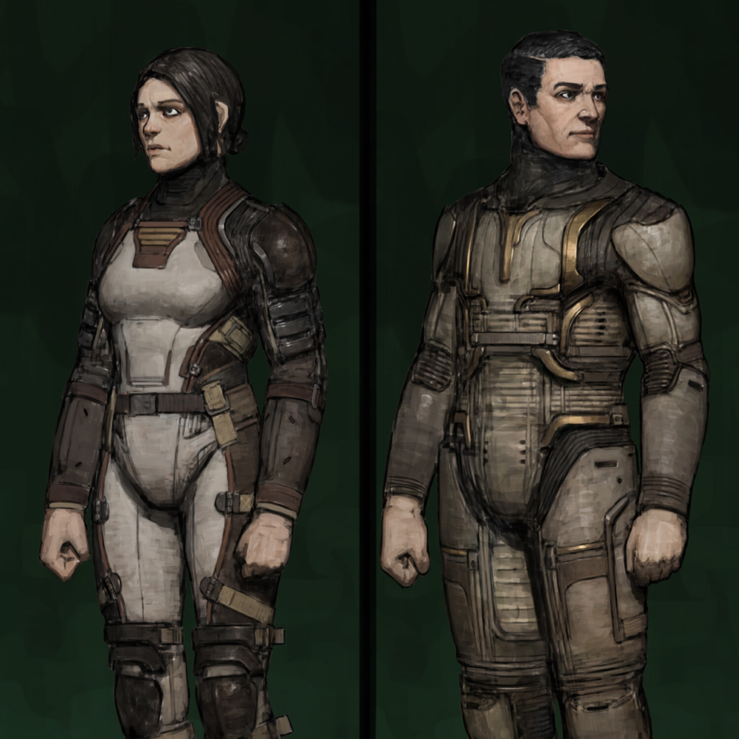 ArtStation - Sci-Fi Suits