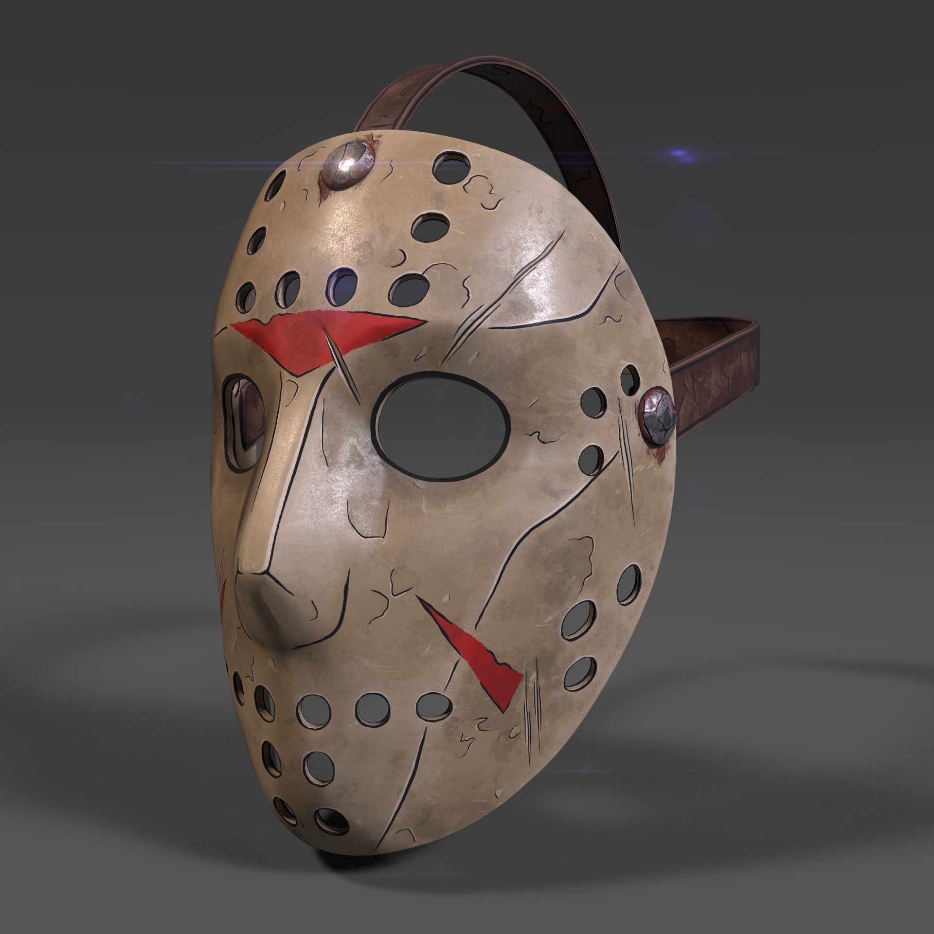ArtStation - Borderlands style hockey mask
