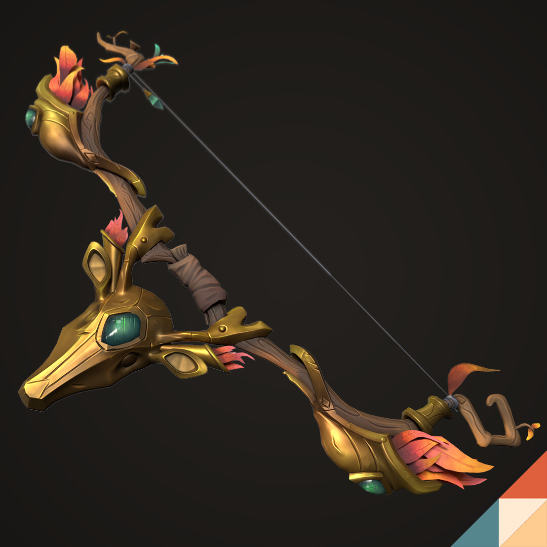 ArtStation - Bow of the Autumn Spirit
