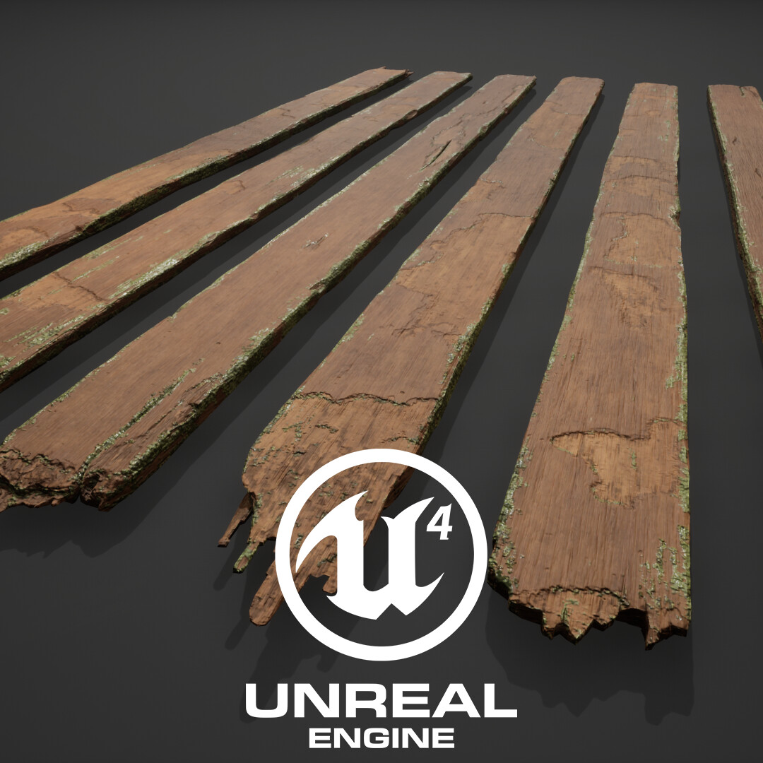 ArtStation - Swamp Wood Planks