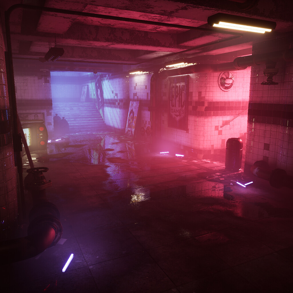 ArtStation - 2020 | UE4 Lighting Interiors Study (With RTX) - Unreal ...