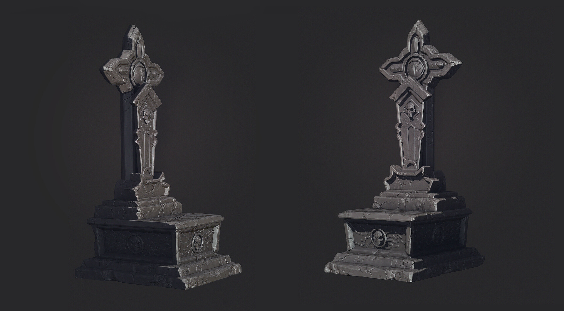 ArtStation - Spooky 3D Altar
