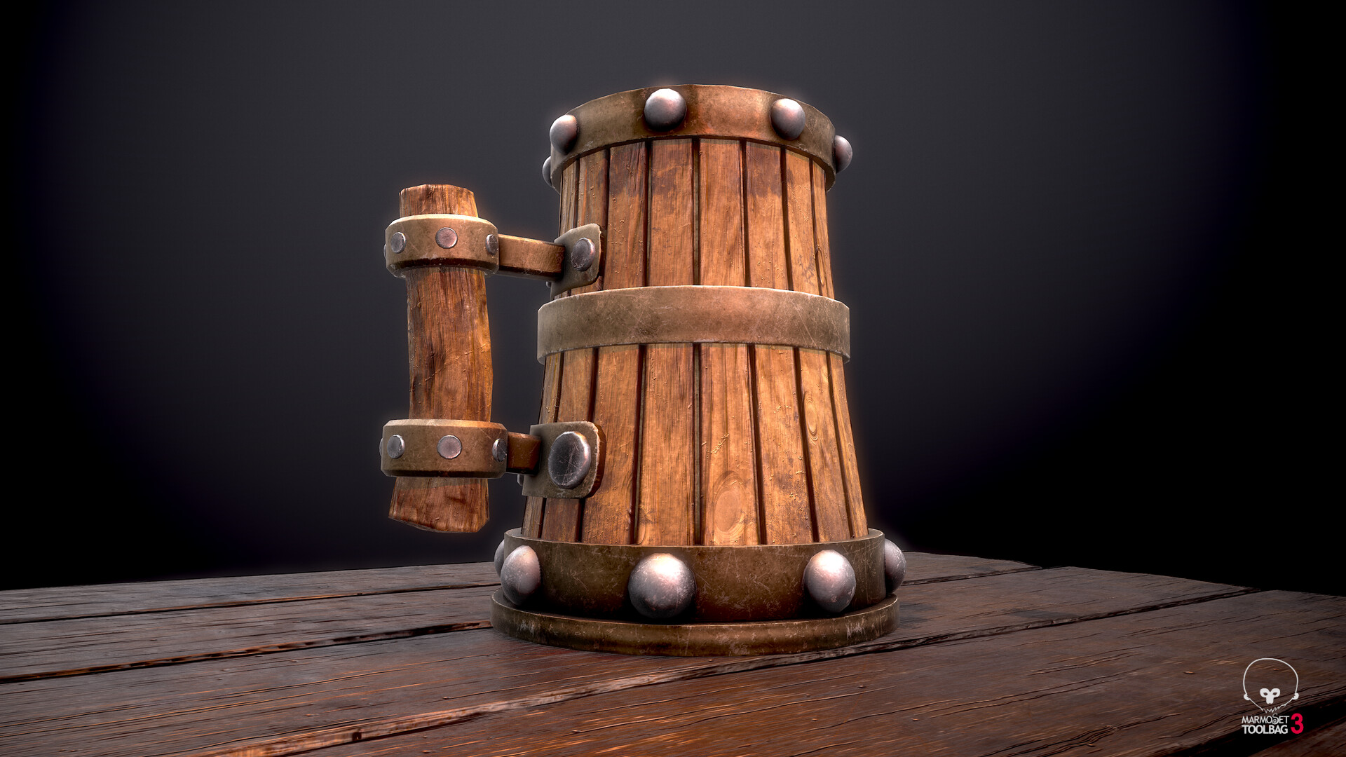 ArtStation - Medieval Beer Tankard
