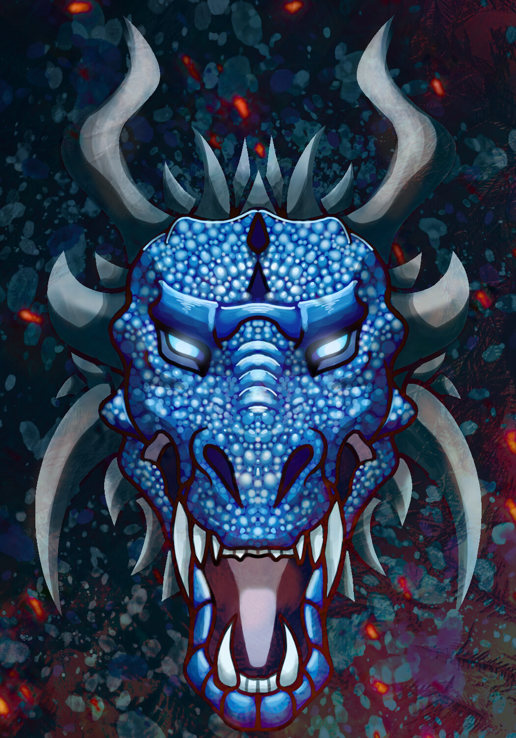 ArtStation - Blue Dragon