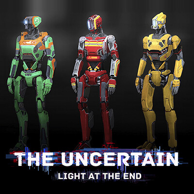 ArtStation - The Uncertain - Robots concept