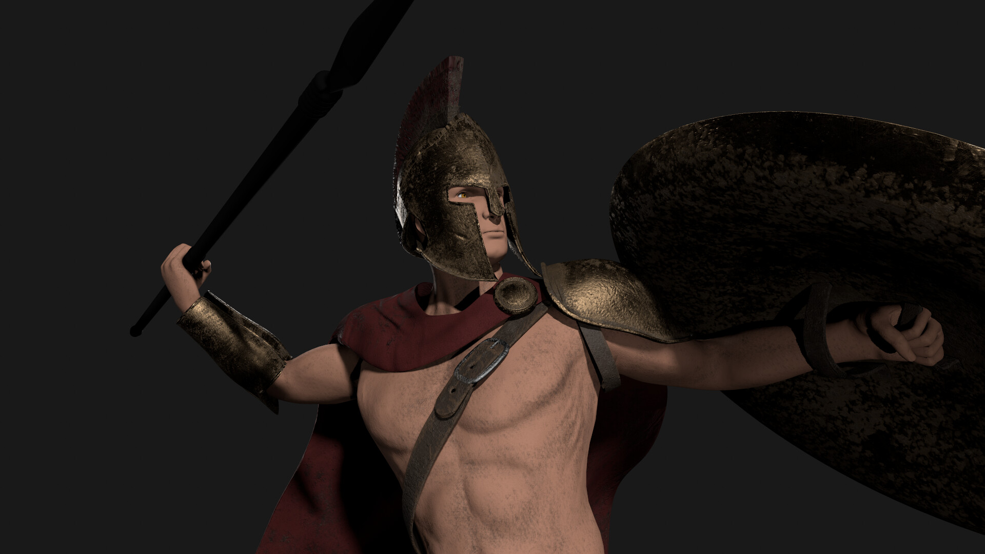 ArtStation - Greek Spartan