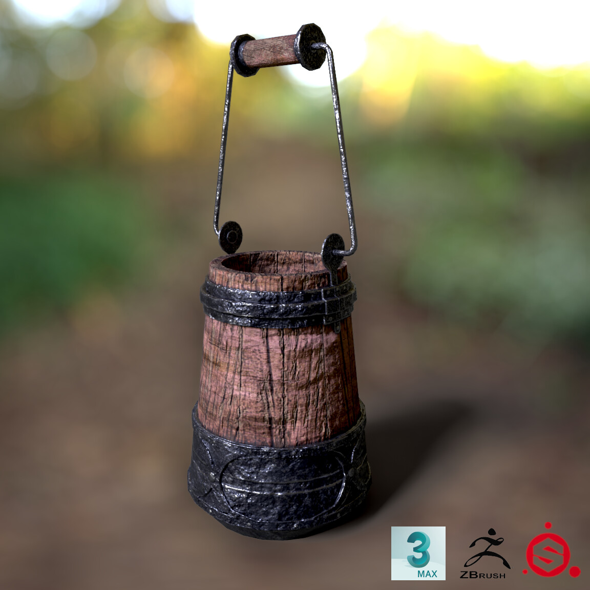 ArtStation - Jug - Medieval props