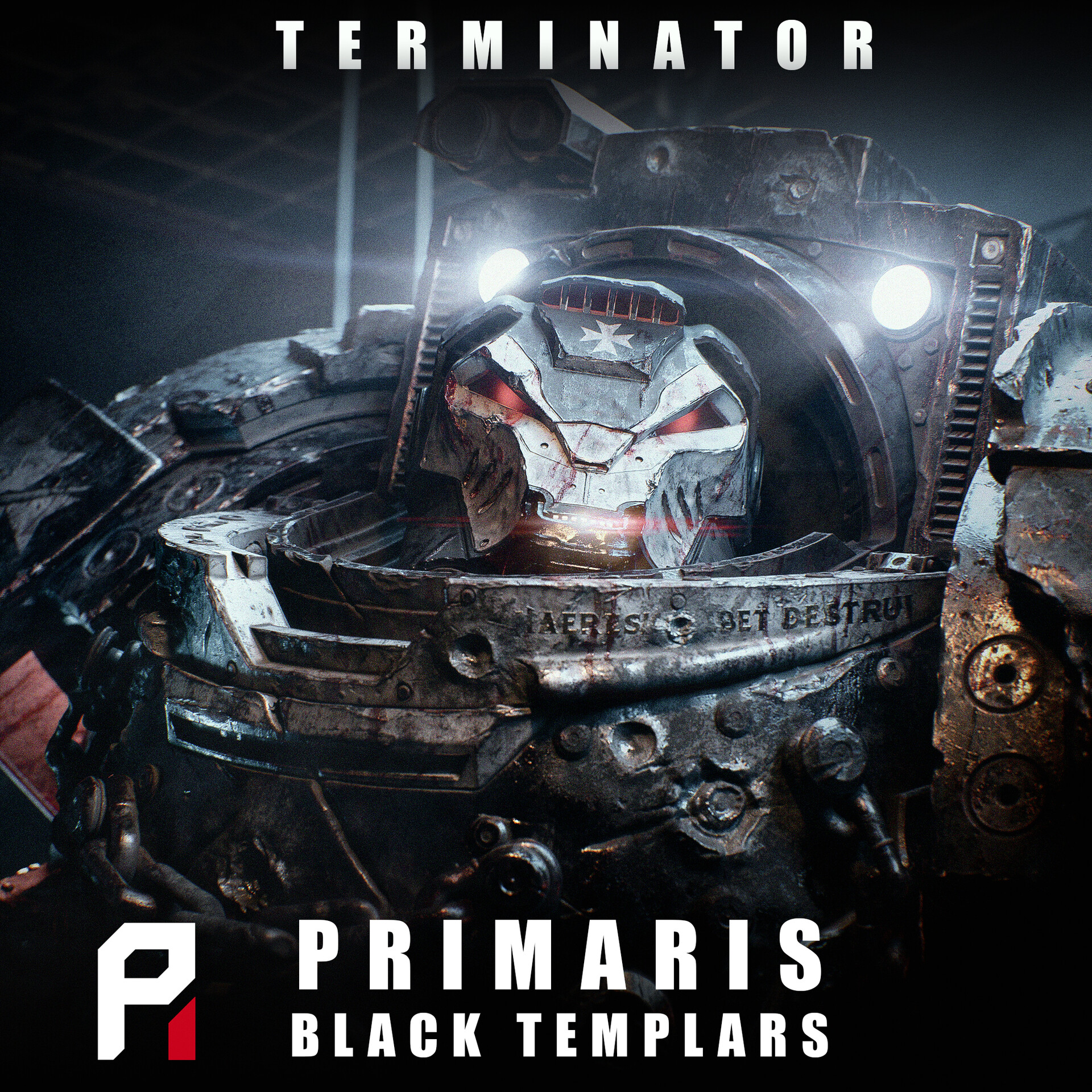 ArtStation - Terminator lighting shot