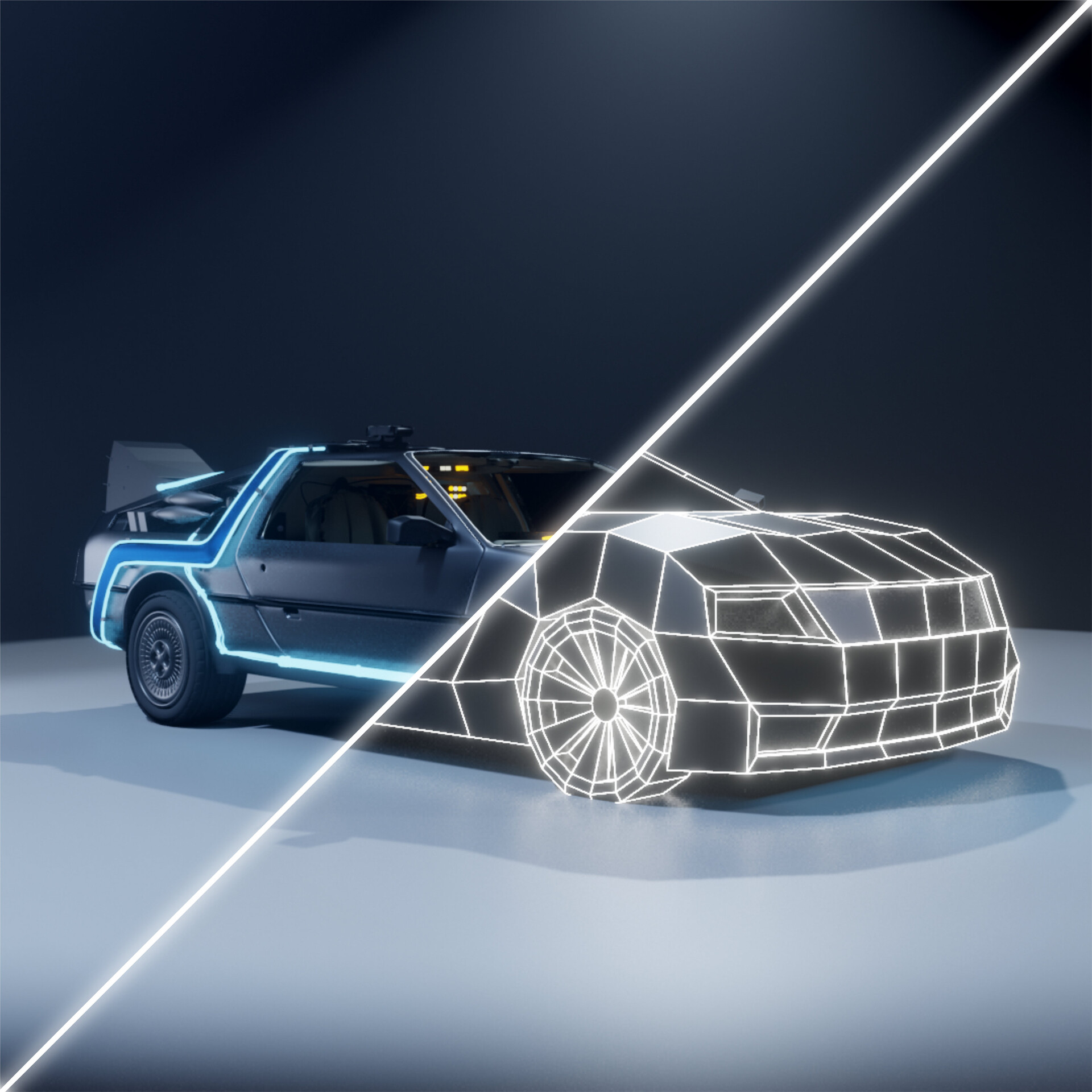 ArtStation - Car Transformation (Animation Nodes) (Chillwave)