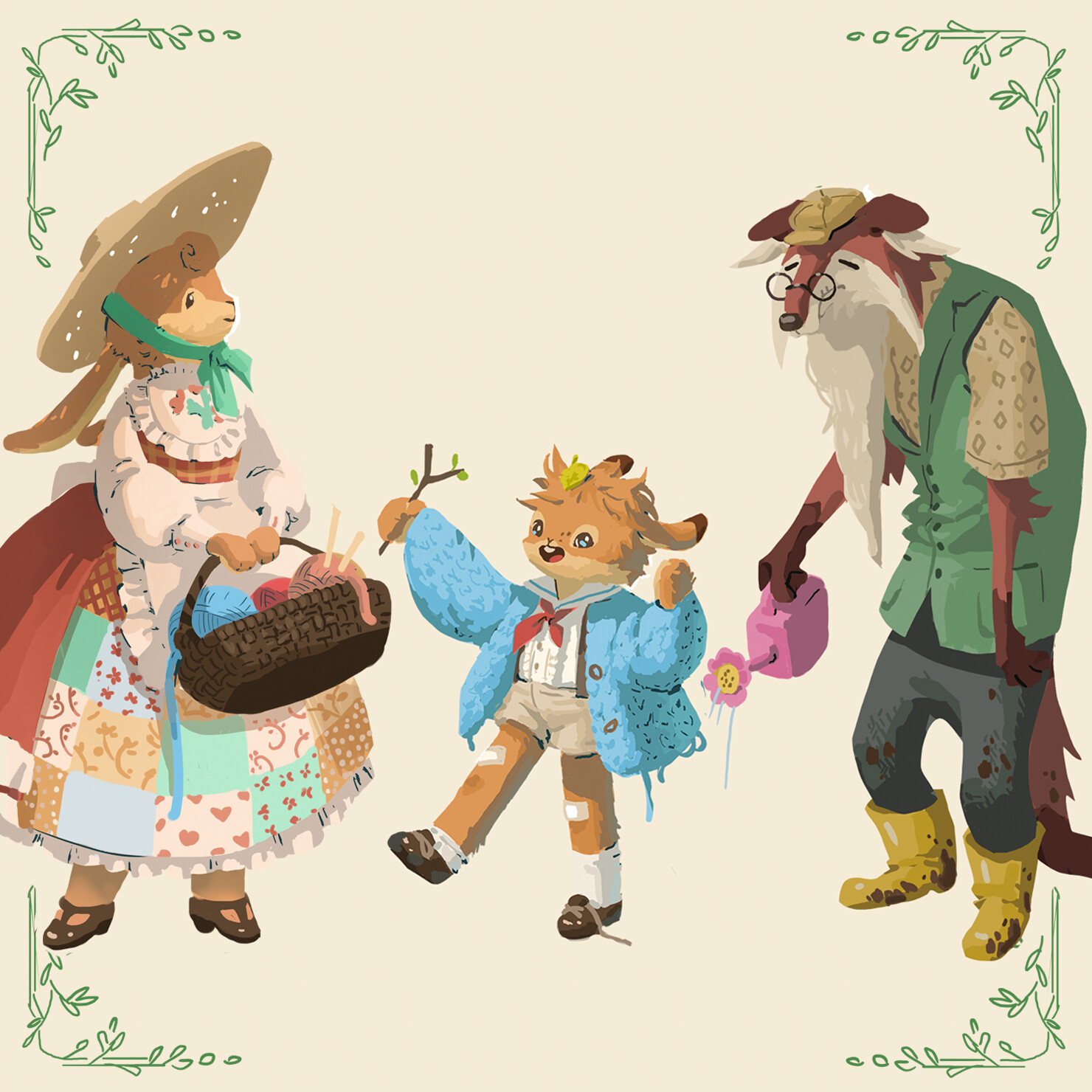 ArtStation - The Tale of Peter Rabbit - characters