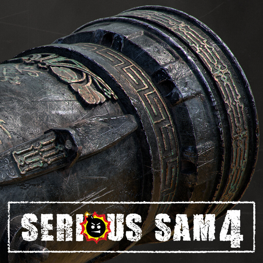 ArtStation - Serious Sam 4 - SBC Cannon