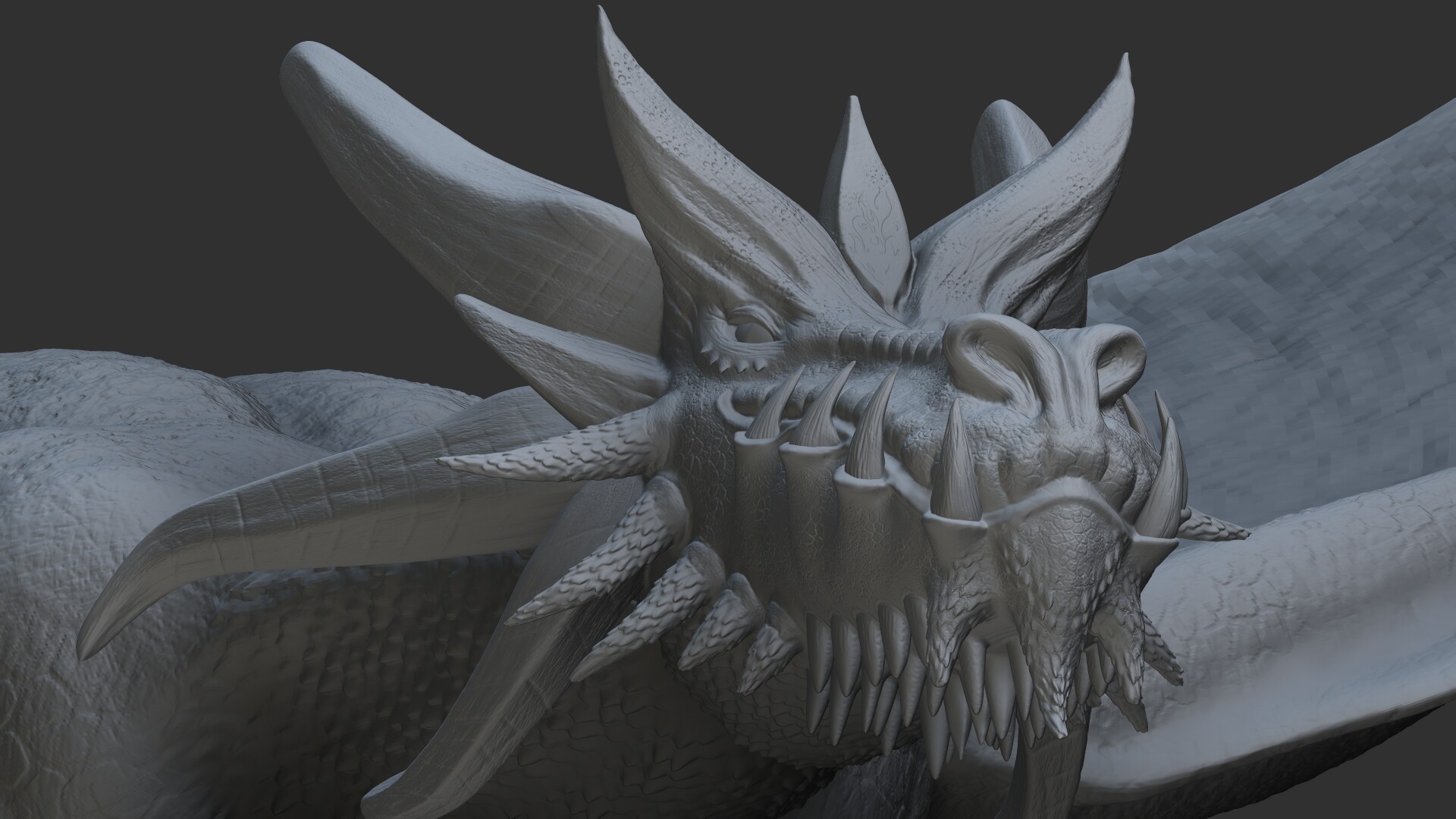 ArtStation - Dragon Study