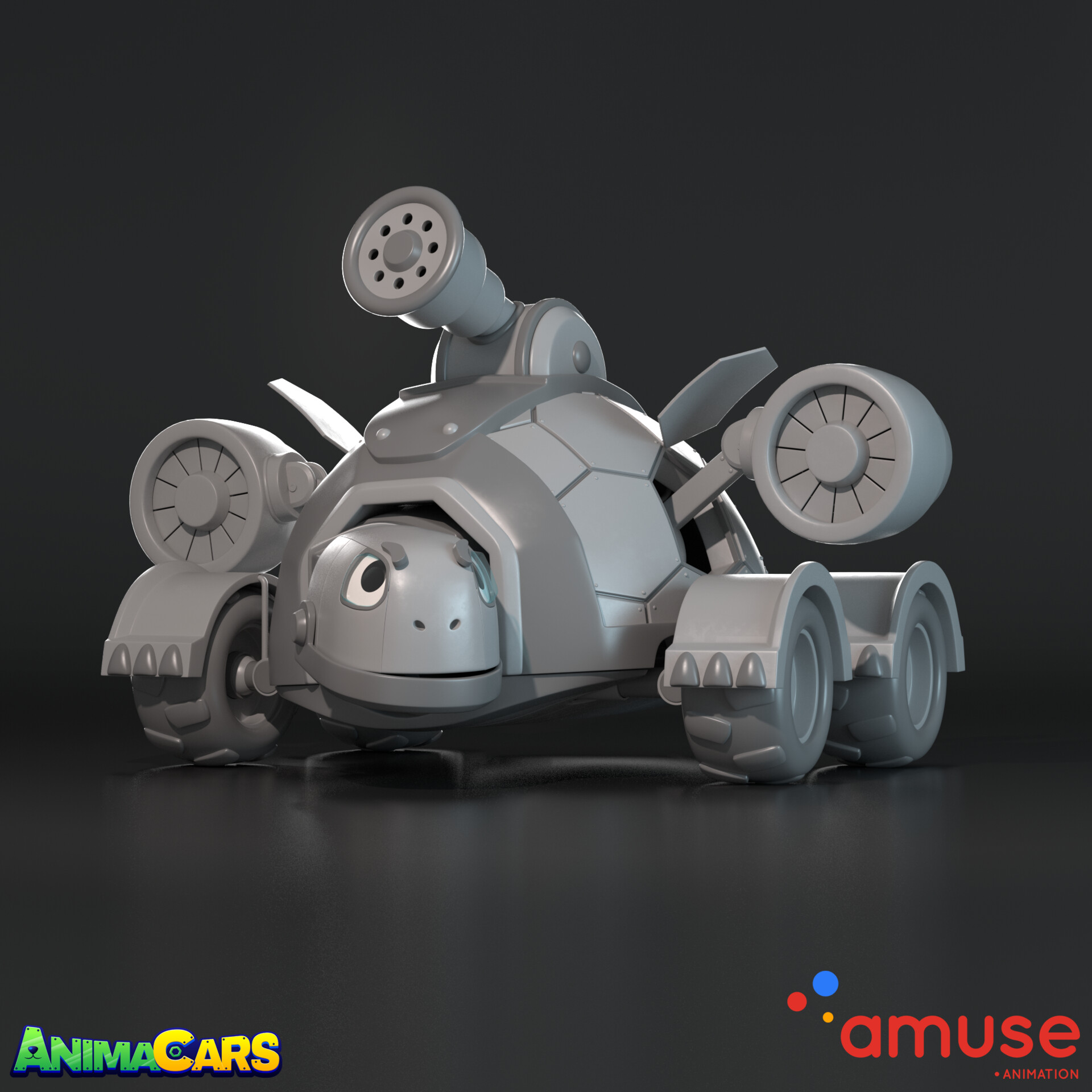 ArtStation - Animacars Trucktle for Amuse studio