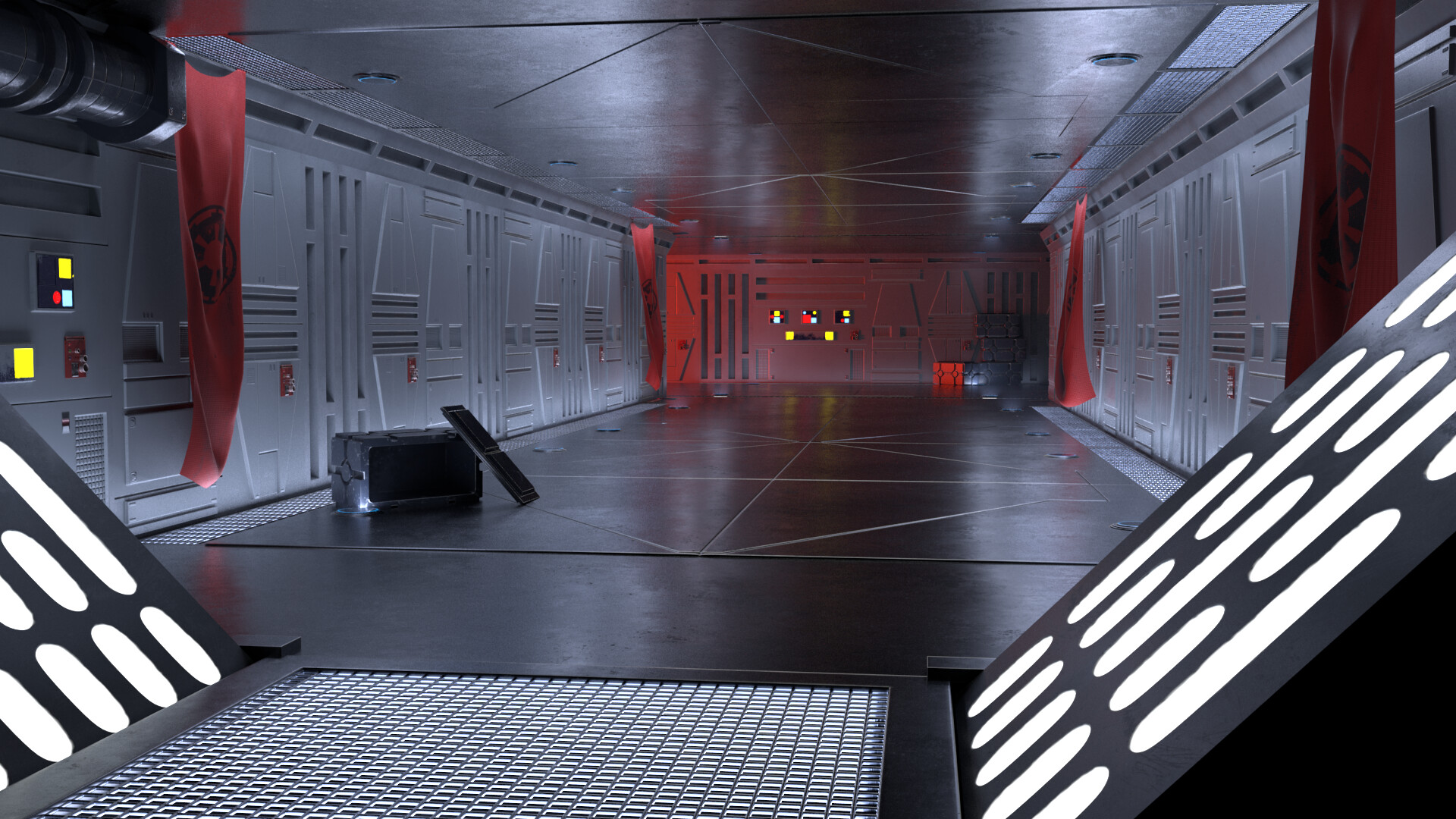 ArtStation - Star Wars Modular Scifi Corridor