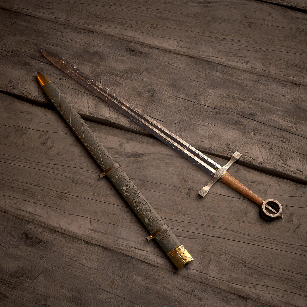 ArtStation - Medieval Sword