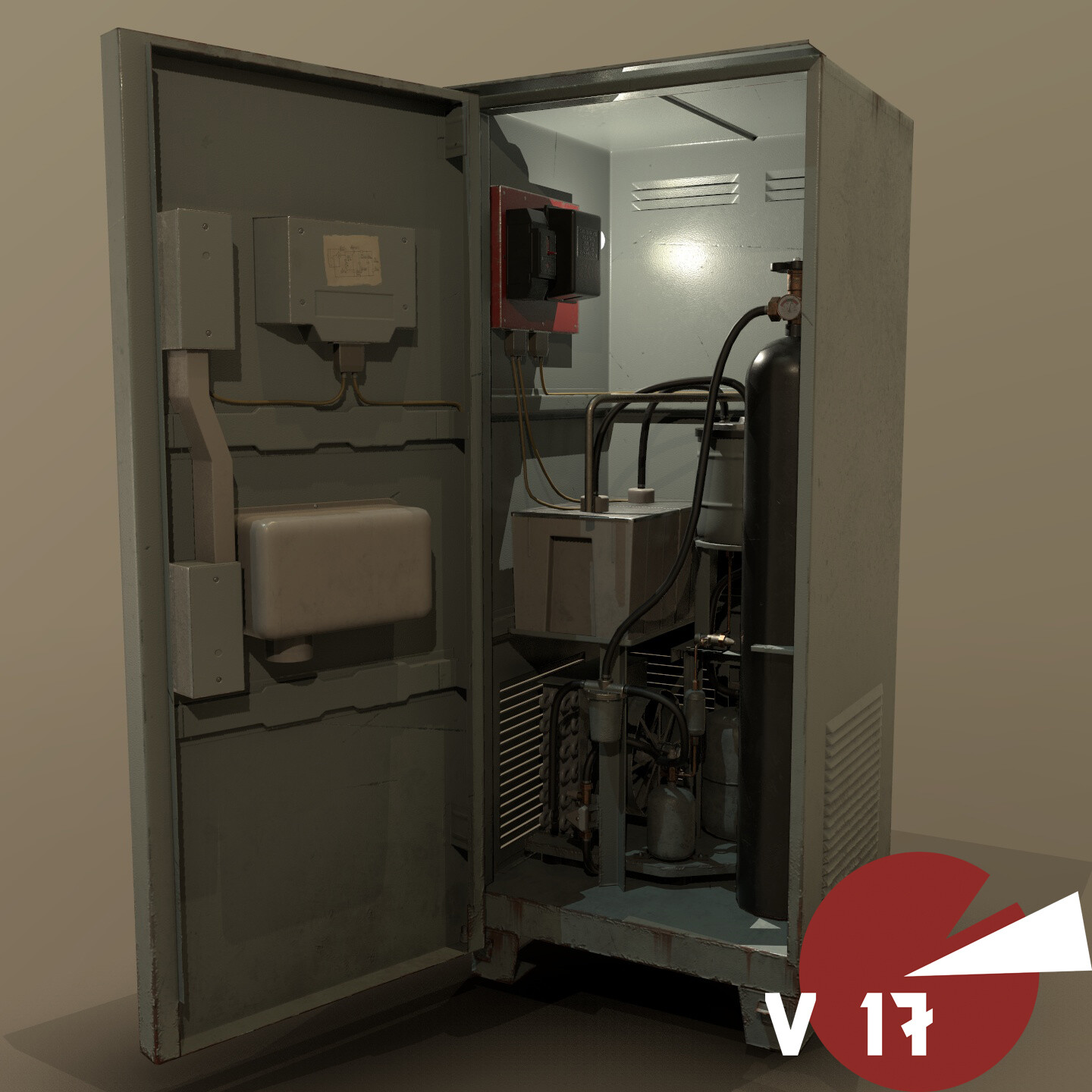 ArtStation - Soviet Water Machine part 2 (inner parts)
