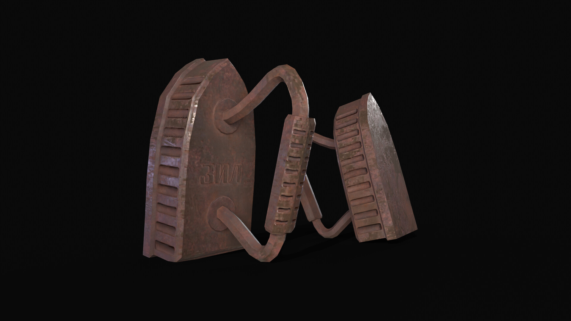 ArtStation - Old soviet iron - Photorealistic Props