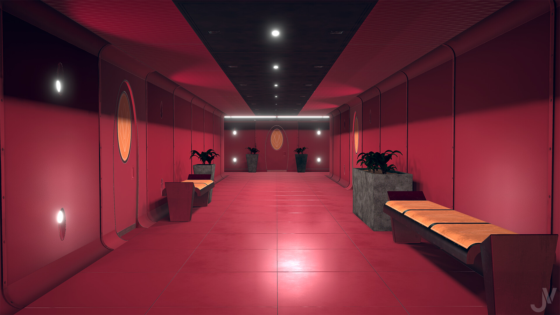 ArtStation - House of Red - Modular Environment