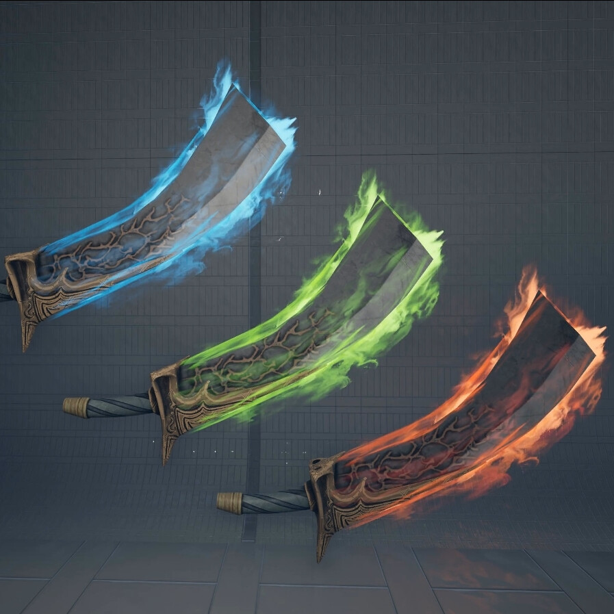 ArtStation - Enchanted weapons VFX
