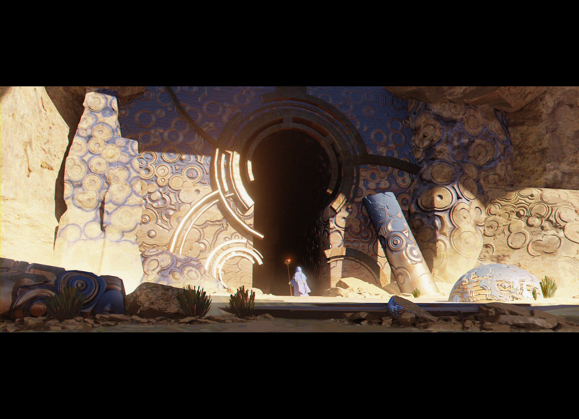 ArtStation - Ancient Alien Temple