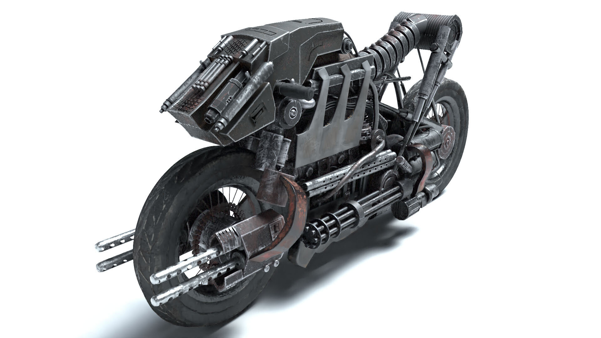 ArtStation - Terminator Robot Motorcycle.