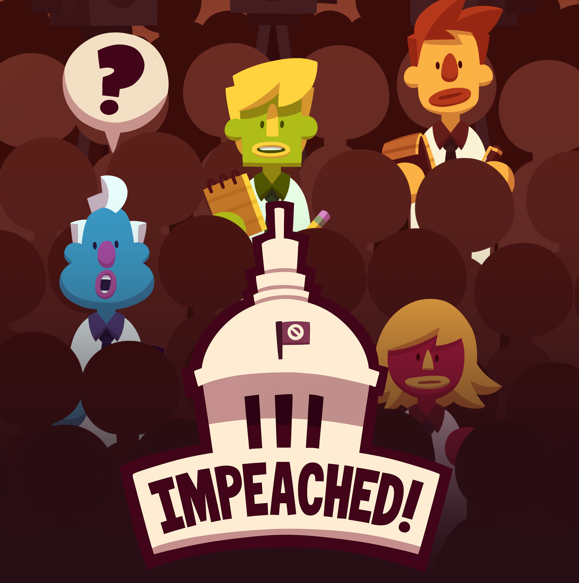 ArtStation - Impeached! - Gameplay Mockups and UI