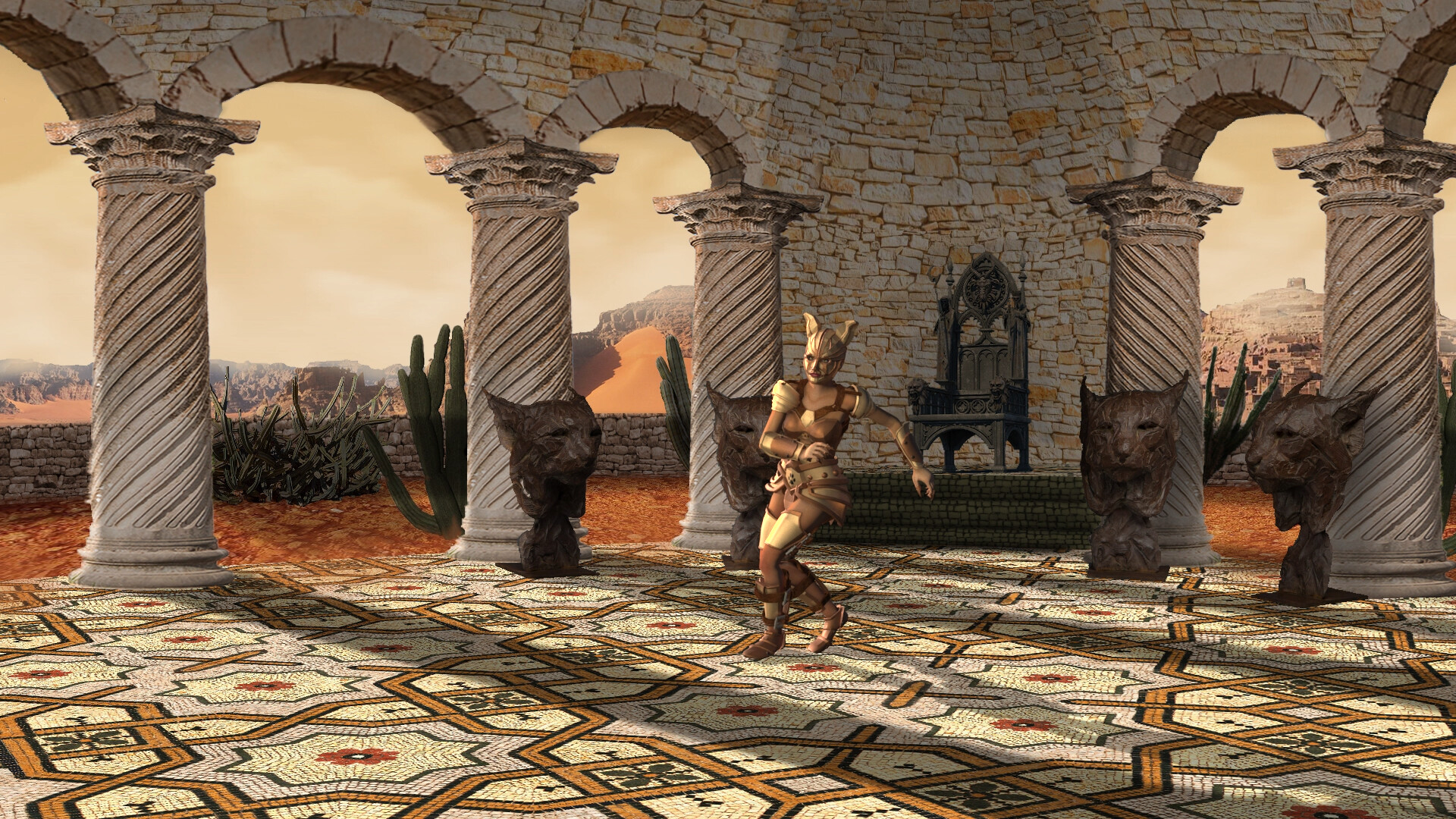 ArtStation - Dancing Armor - Modeling & Motion Capture