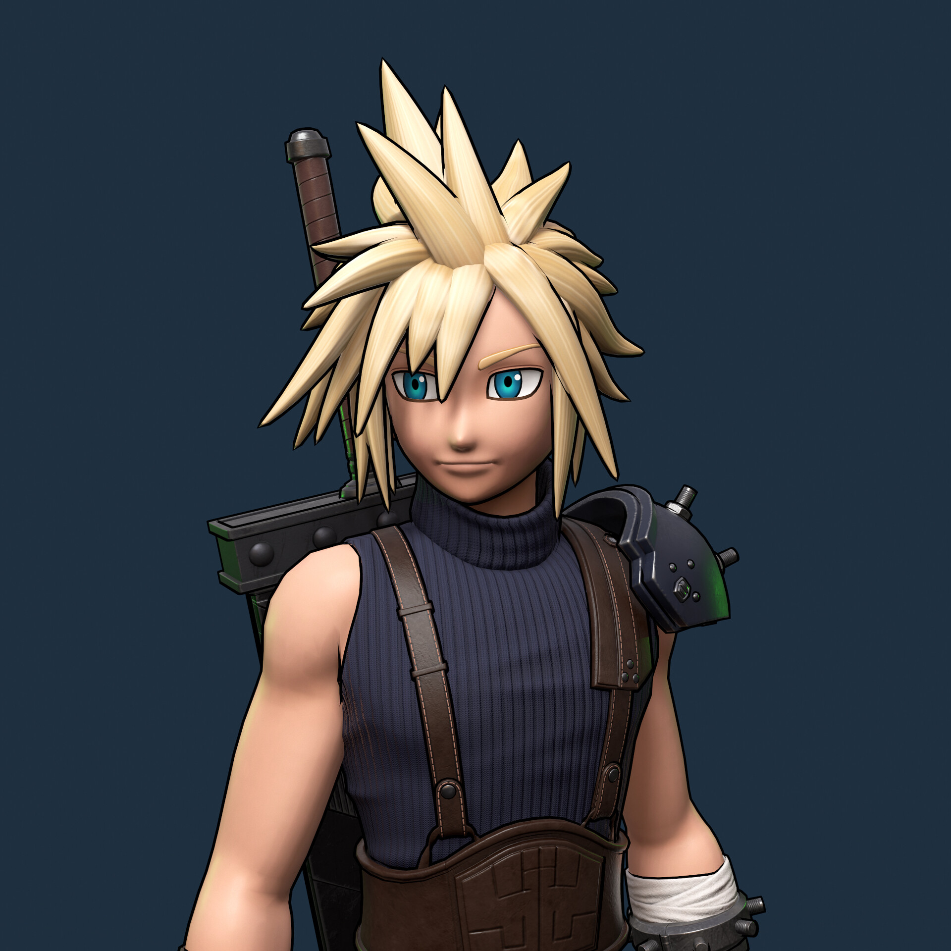 ArtStation - Cloud Strife