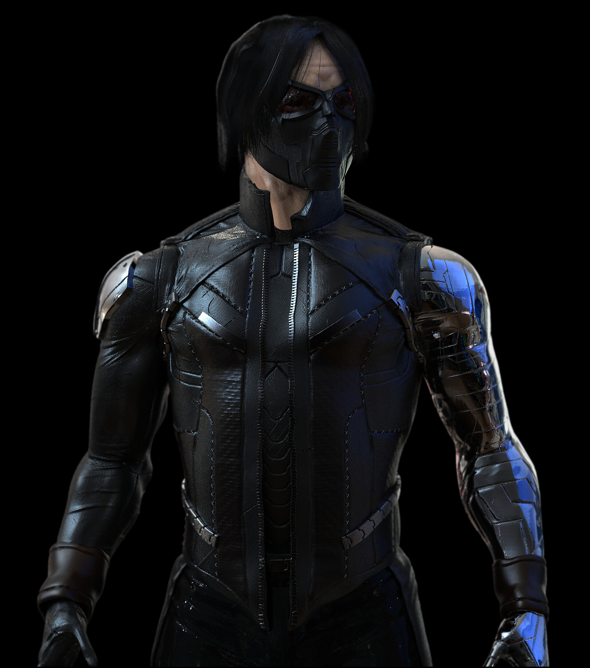 ArtStation - Winter Soldier - My first 3D experience