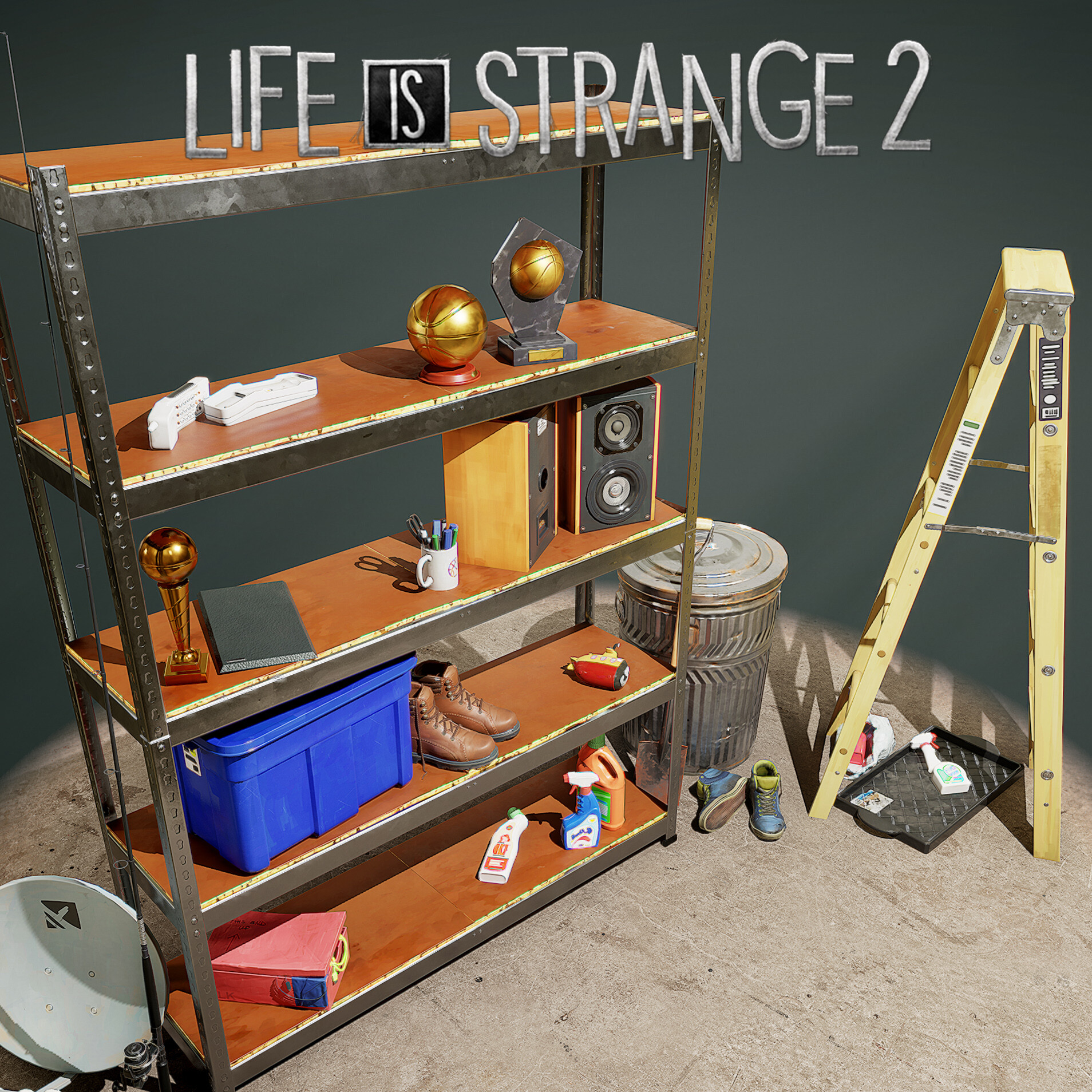 ArtStation - Life is Strange 2 - Props P1