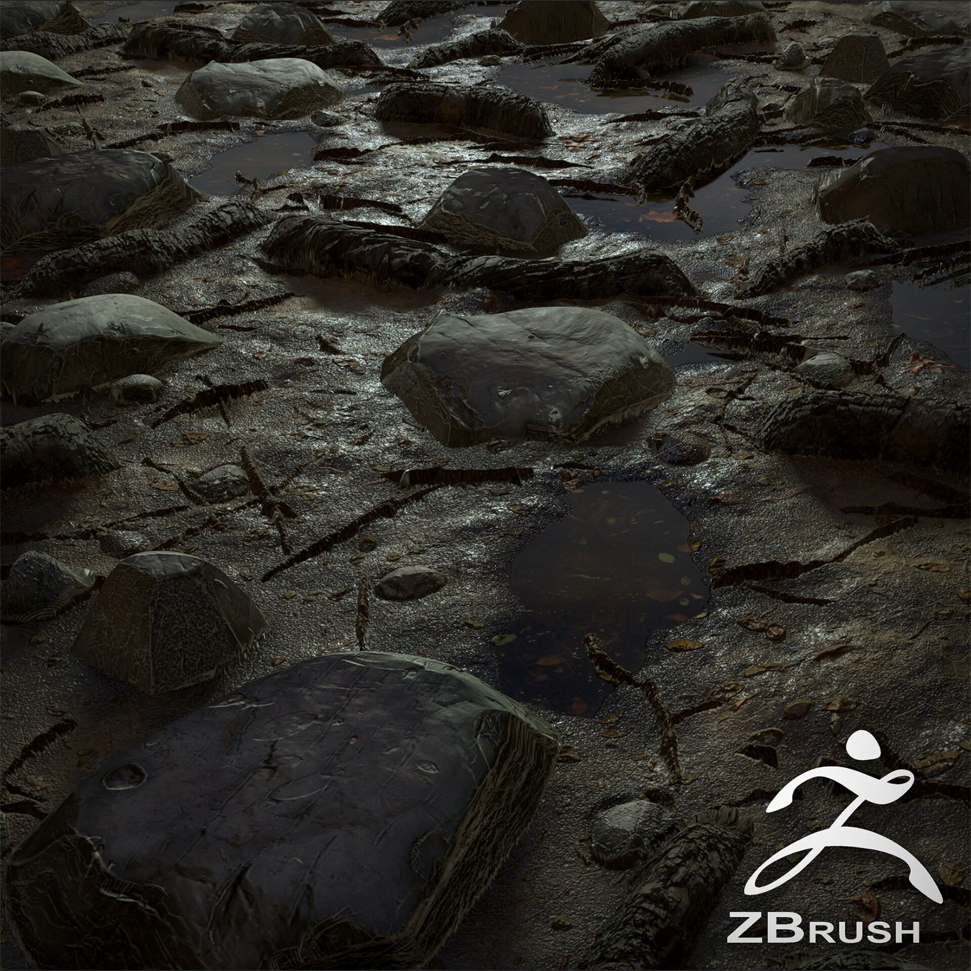 ArtStation - Swamp Ground