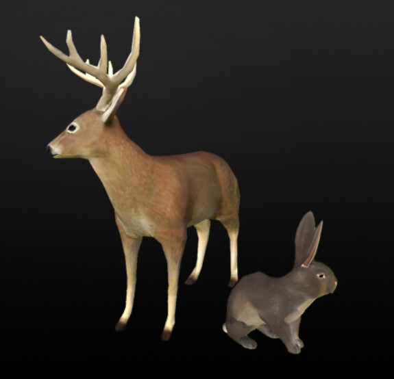 ArtStation - Mobile Game Animals