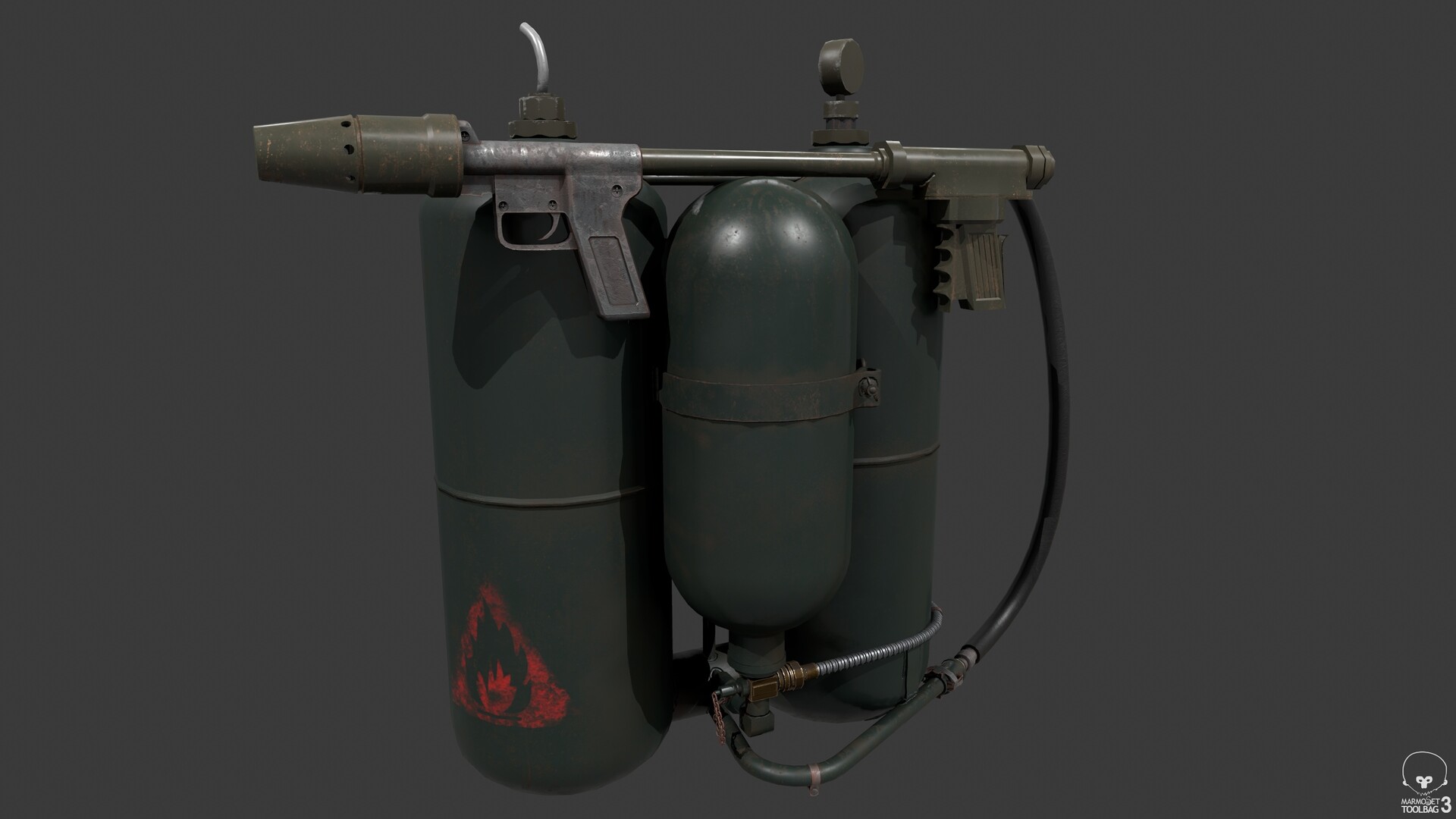 ArtStation - M2-Flamethrower