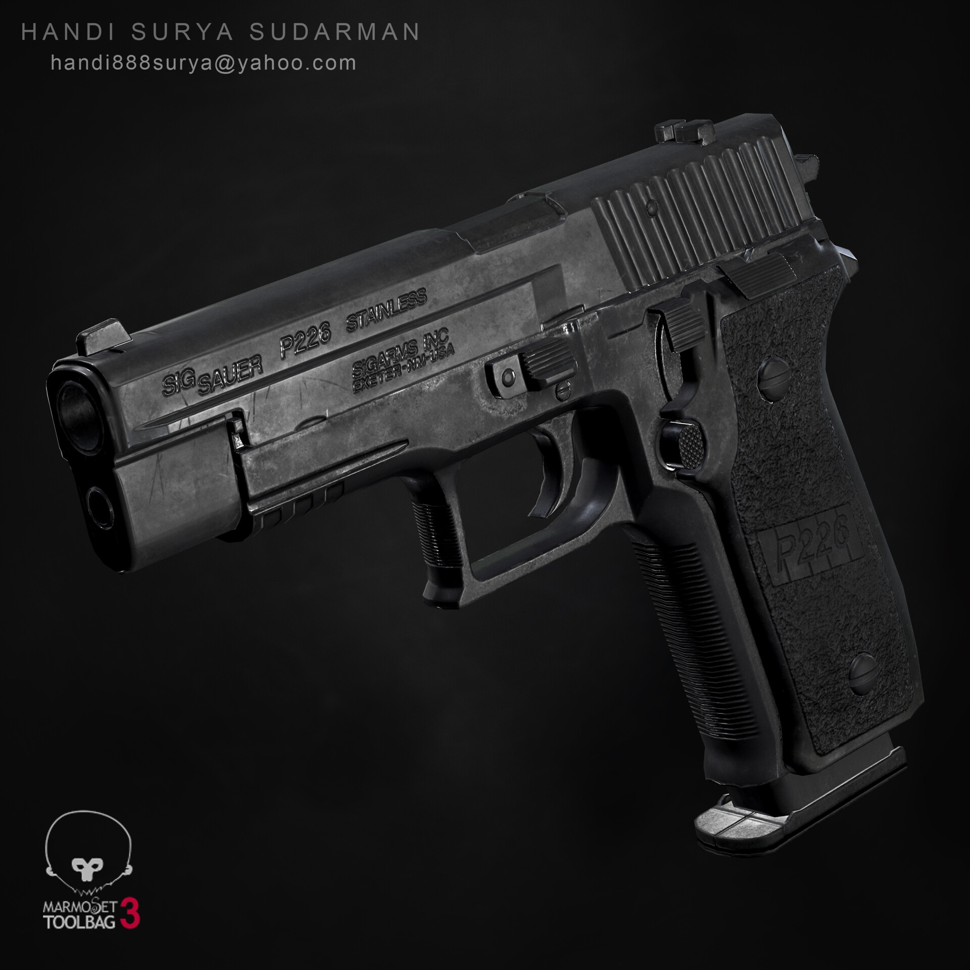 ArtStation - Sig Sauer P226