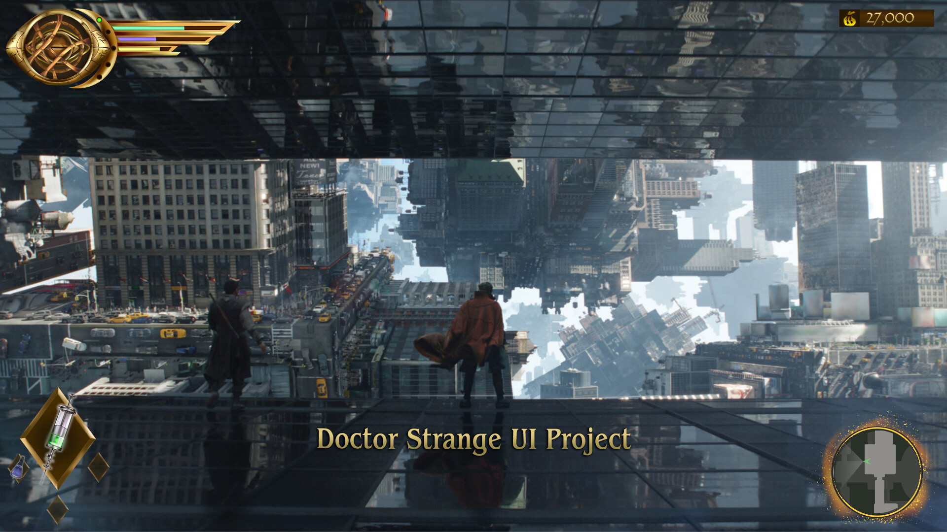 ArtStation - Doctor Strange Game UI