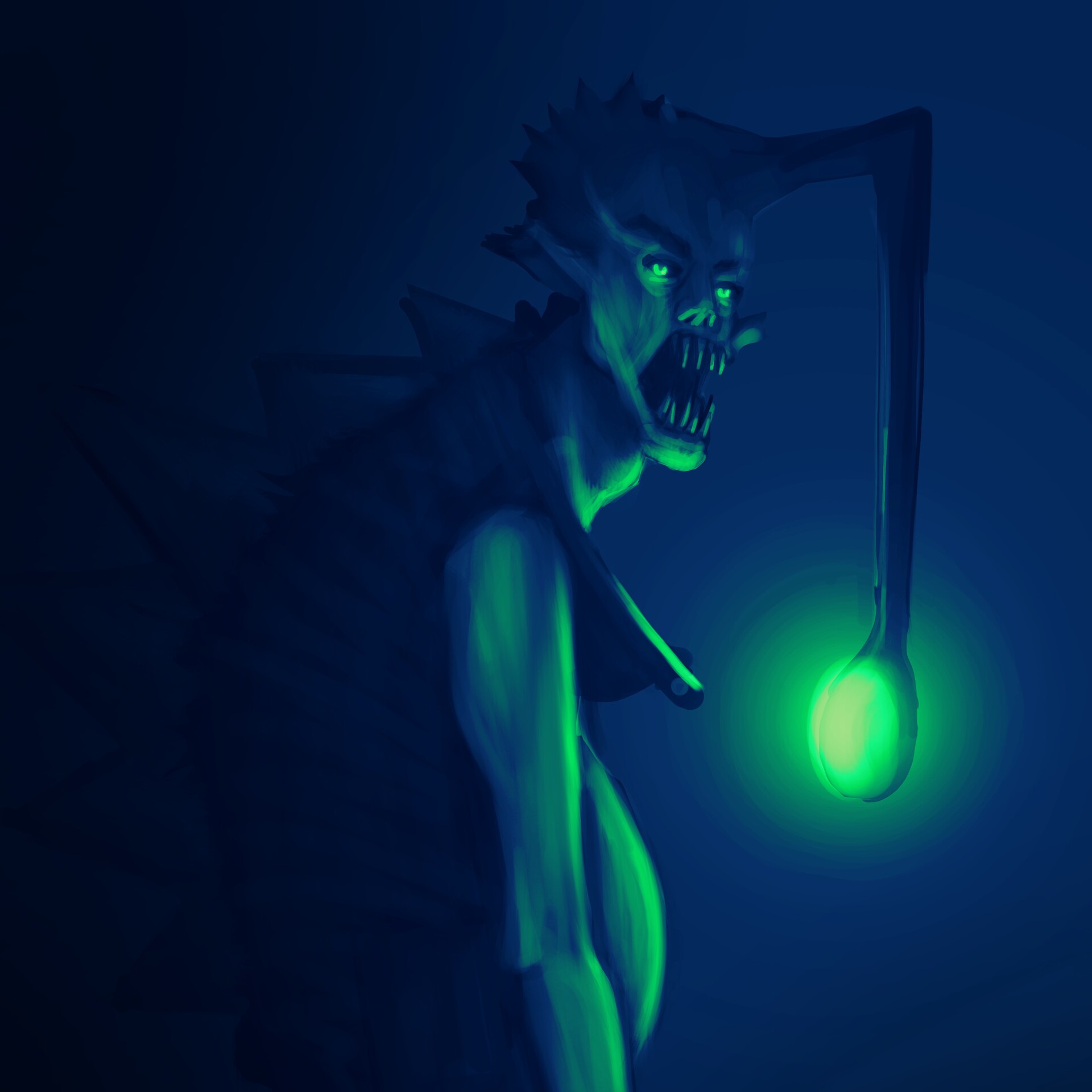 ArtStation - Angler Fish Sketch