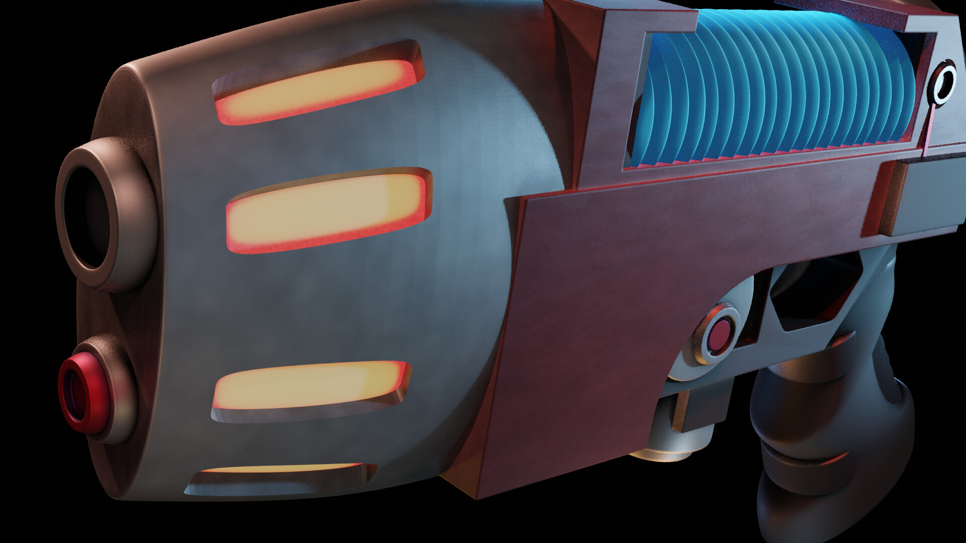 ArtStation - 40k Plasma Pistol