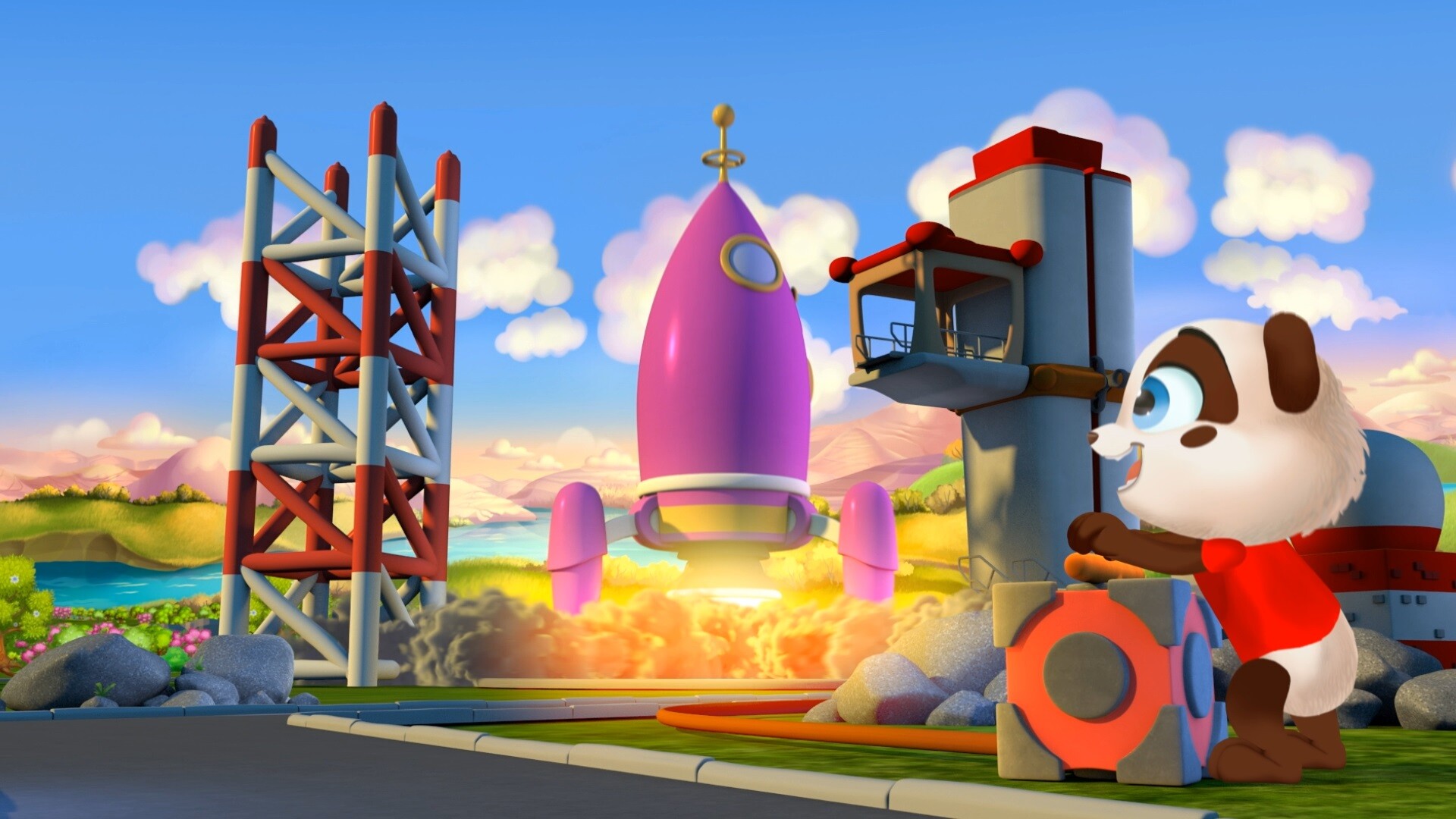 ArtStation - 2.5D-animation. Spaceman Panda Bo (from the deleted ...