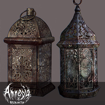 ArtStation - Amnesia Rebirth Props: Various Furniture Props, Lamps etc
