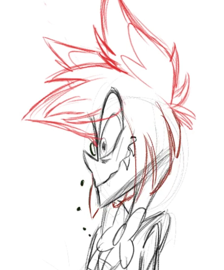 ArtStation - Animation Practice - Hazbin Hotel Alastor (Fan-Made)