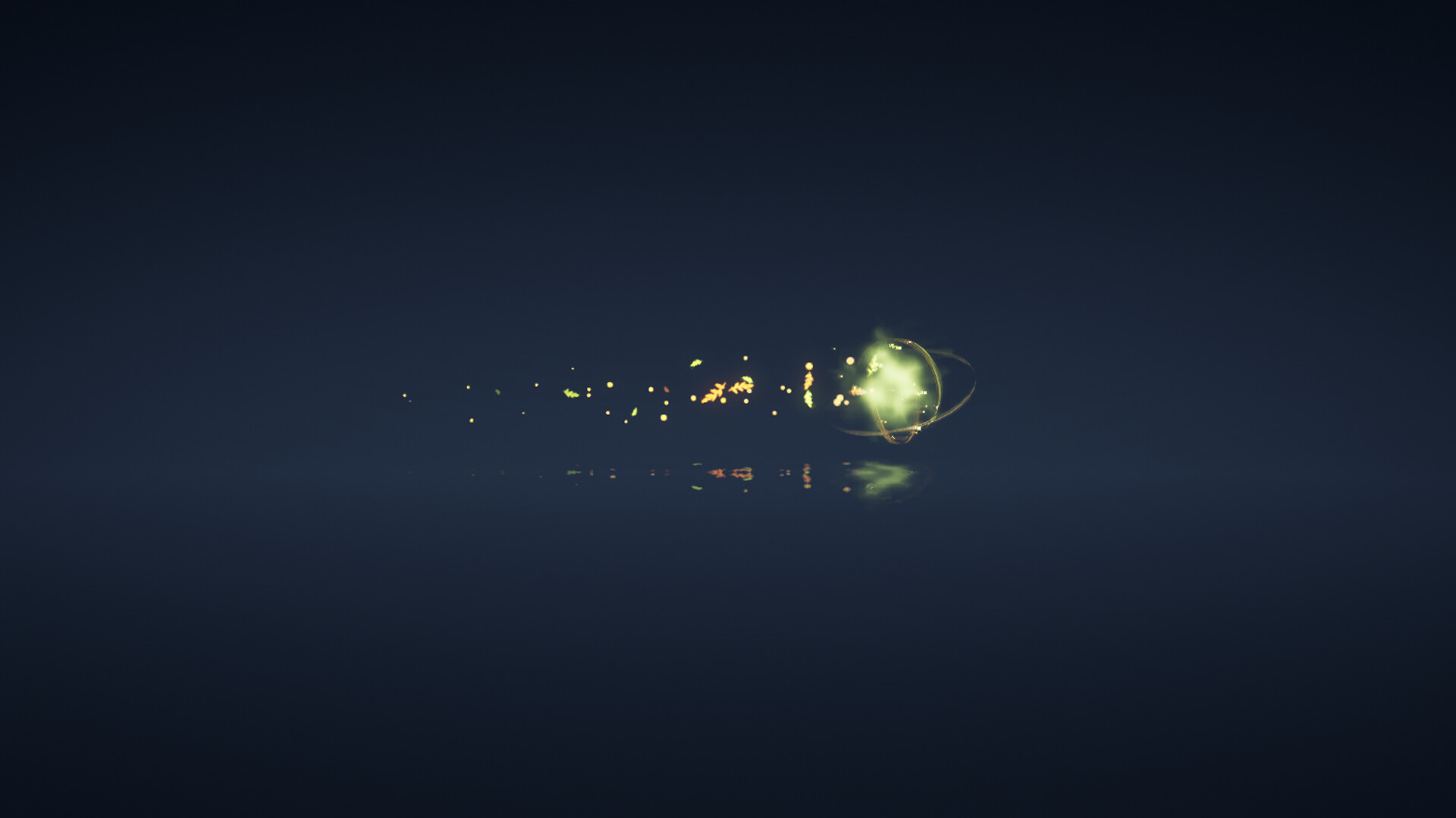 ArtStation - Game VFX: Healing Projectile