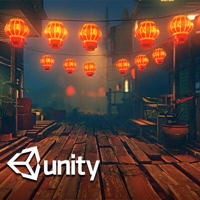 ArtStation - Realtime Night Lighting Demo using Unity HDRP