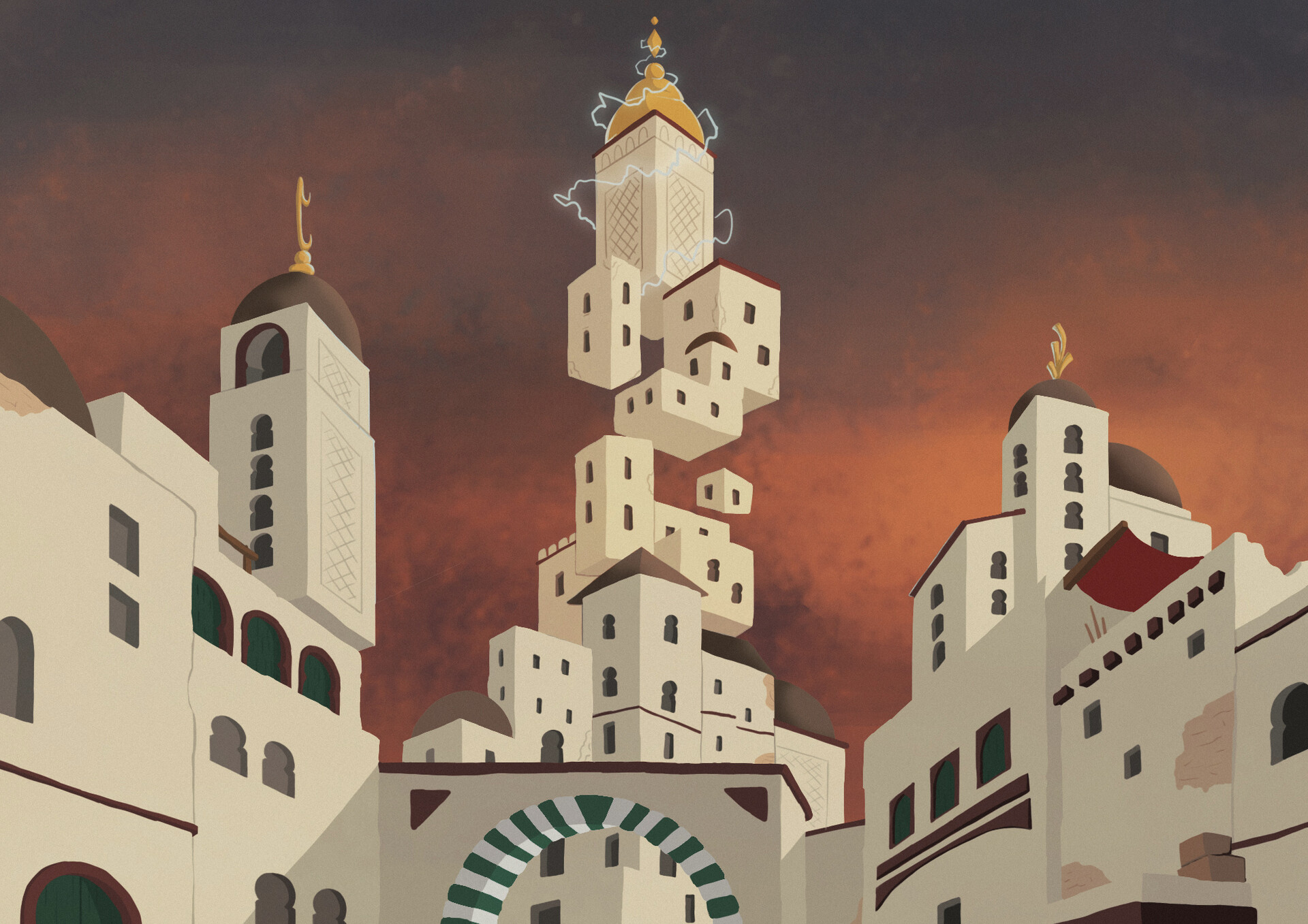 ArtStation - Concept Art: Al-Asur