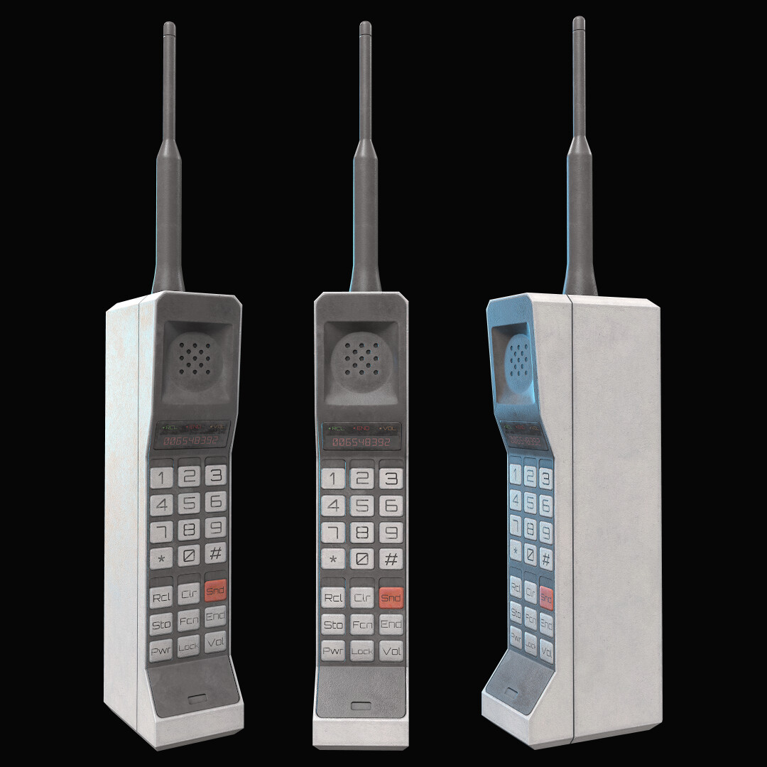 ArtStation - 80s Phone