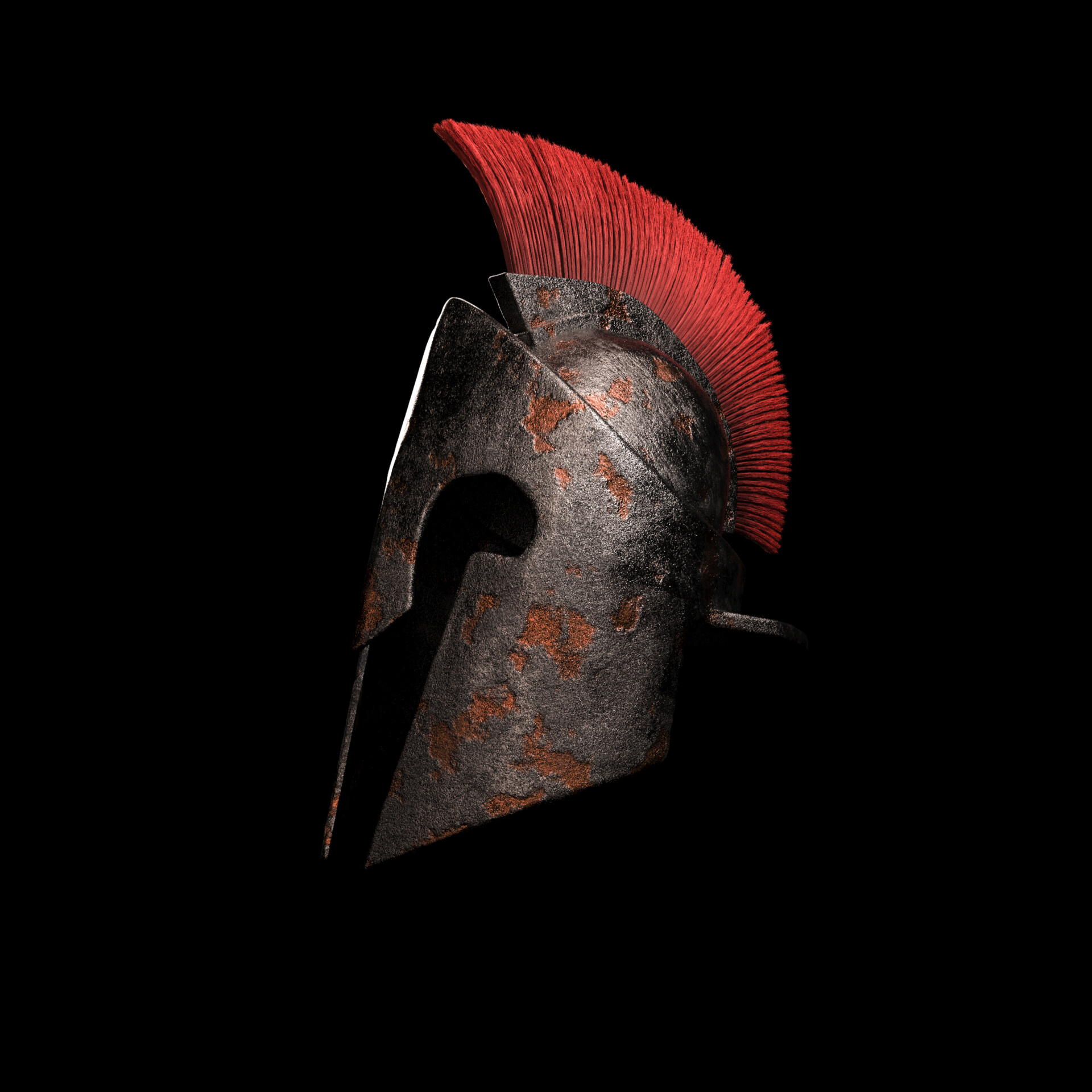 ArtStation - Spartan Helmet