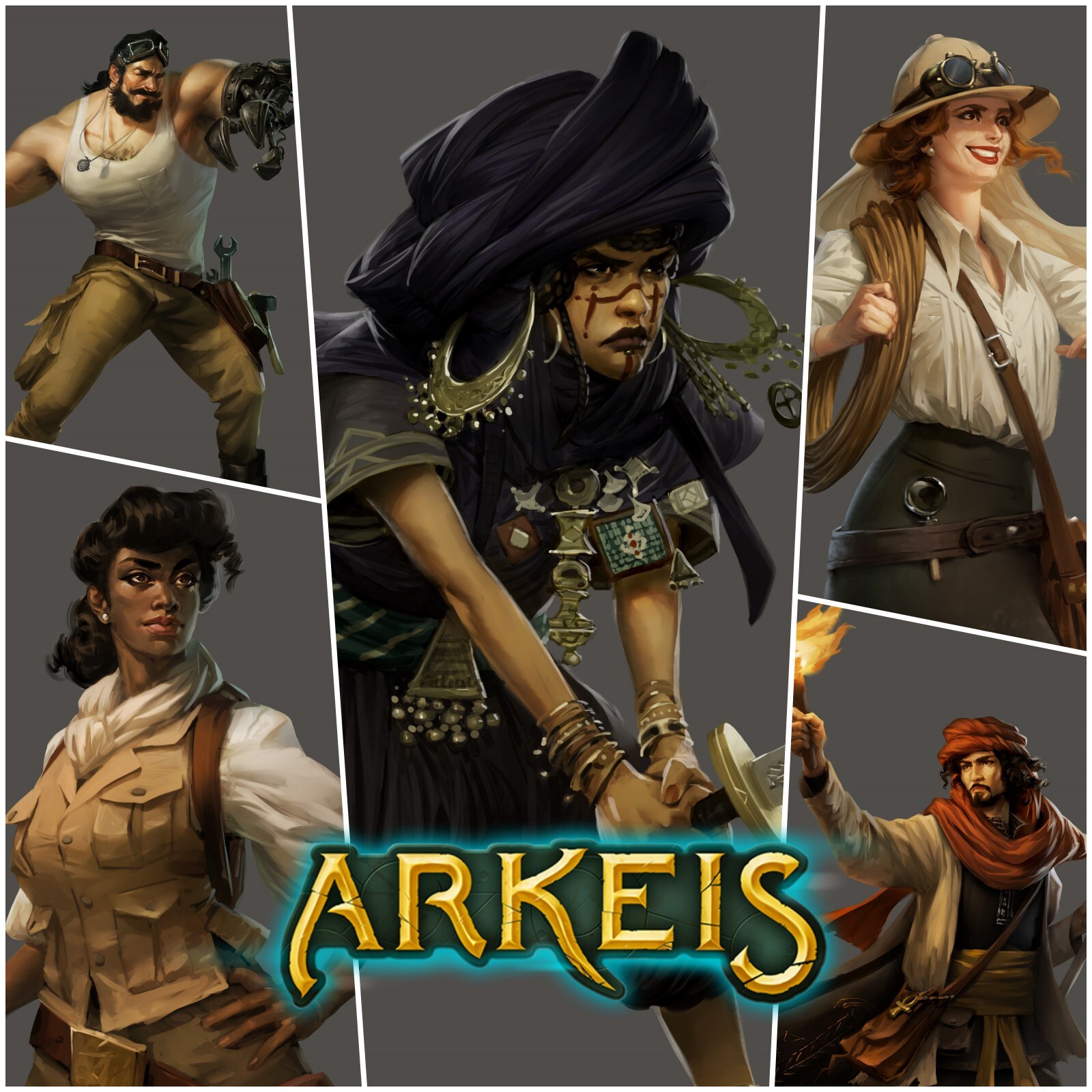 ArtStation - Arkeis : héros