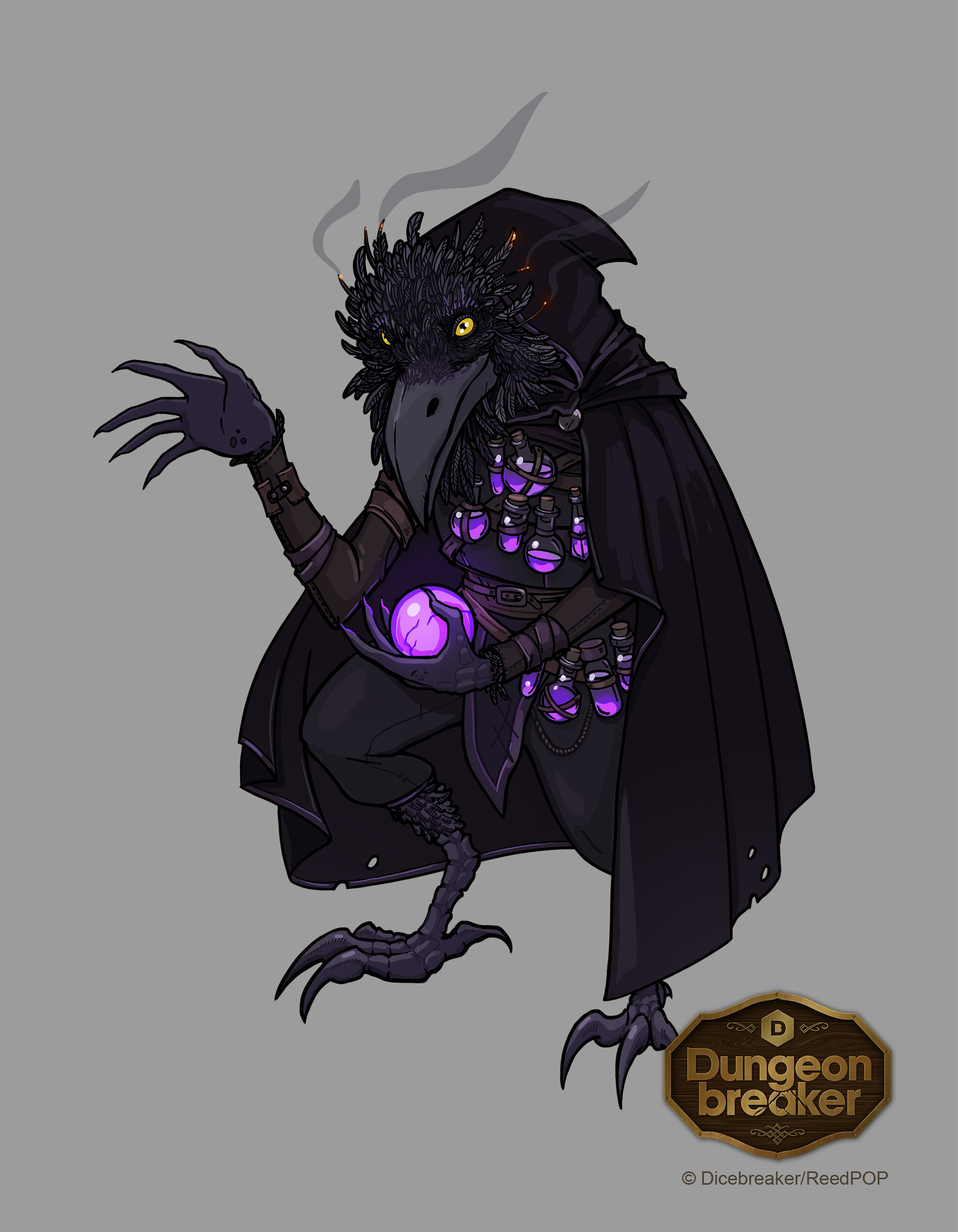 ArtStation - DungeonBreaker D&D campaign character designs