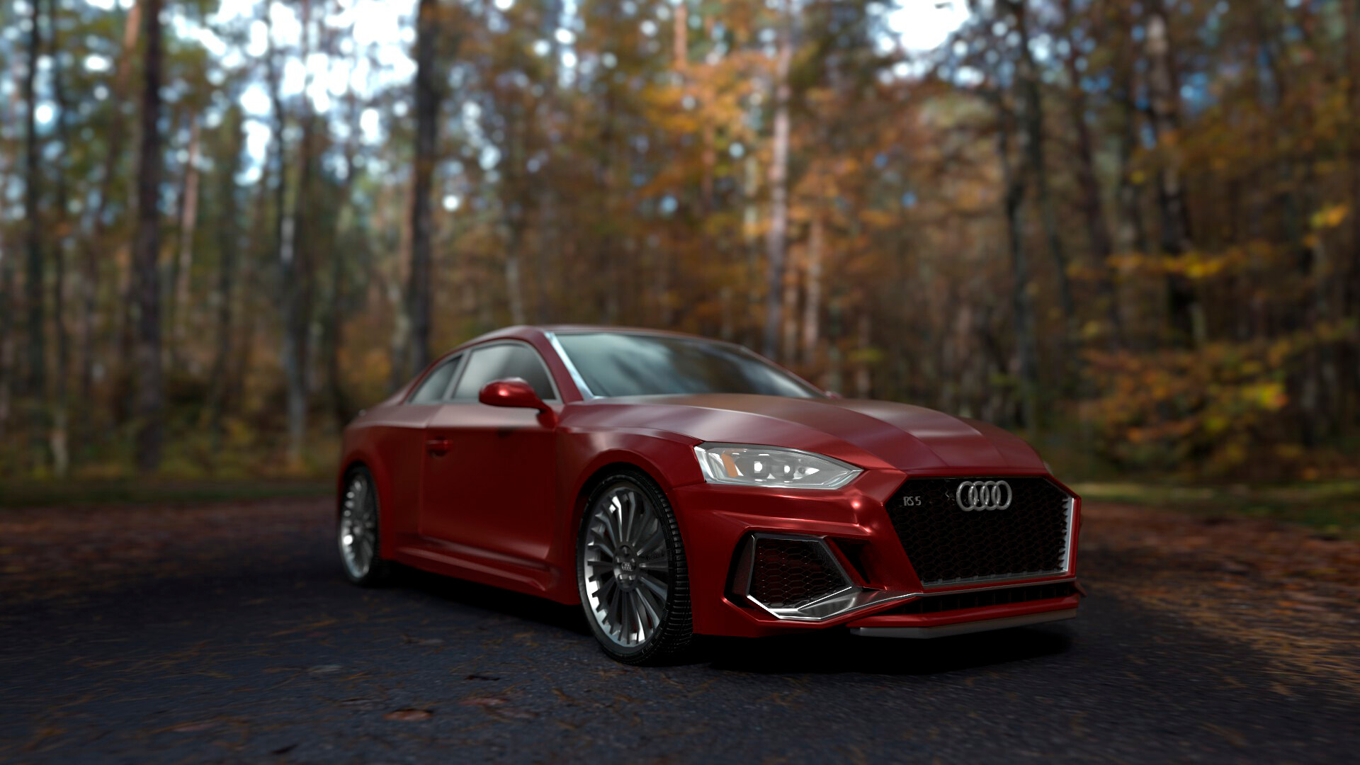 ArtStation - Audi RS 5 Coupe 2019