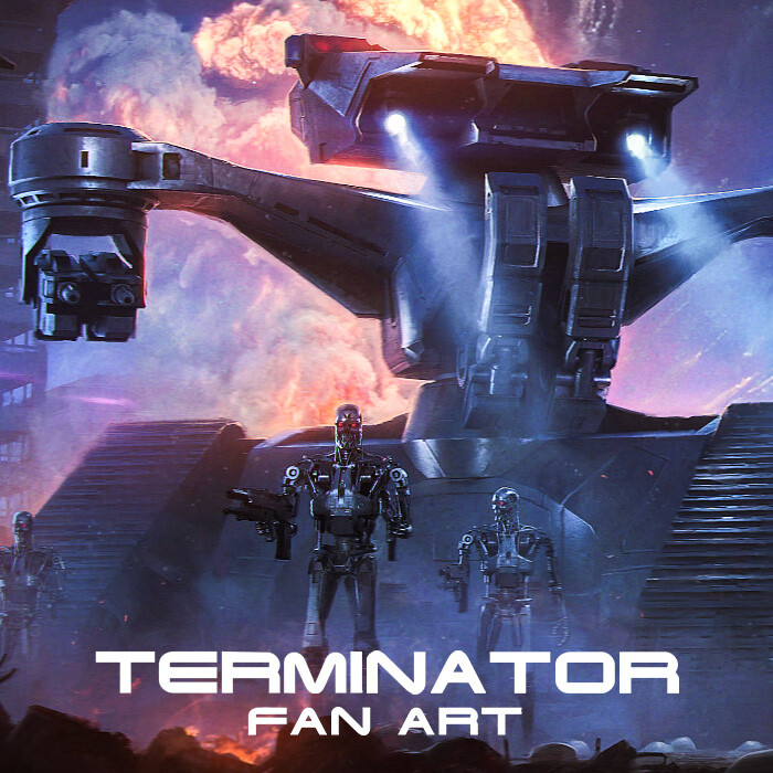 ArtStation - Terminator fan art
